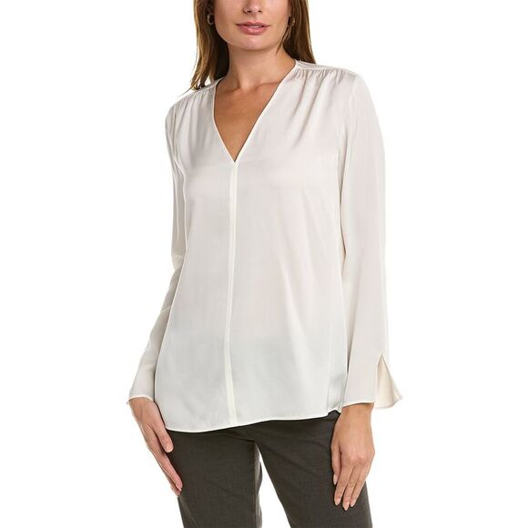 Hugo Boss | Tops | Boss Hugo Boss Lore Silkblend Top | Poshmark